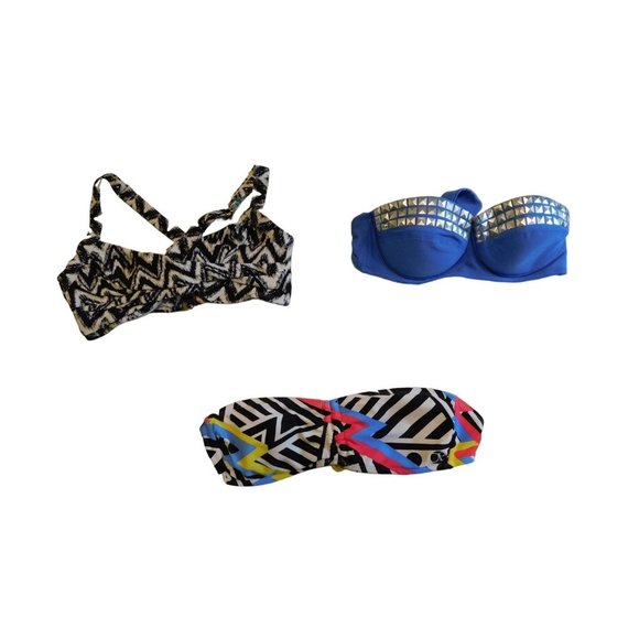 Apt. 9 | Swim | Size Small Bikini Tops Set Of 3 Bundle Lot P38g | Poshmark